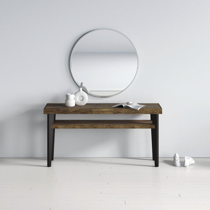 Allmodern Carlo 60 Console Table And Reviews Wayfair